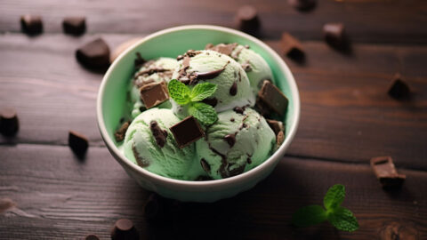 After-Eight-Eis: erfrischendes Schoko-Minz-Eis - eis-macher.de