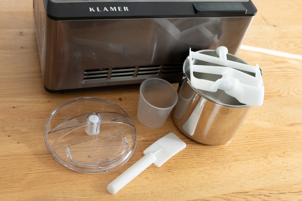 Klamer 2-in-1 Eismaschine im Test - eis-macher.de